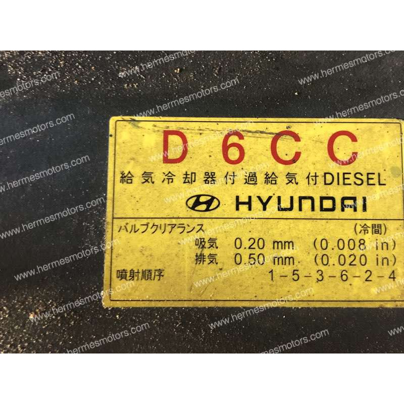 Гермес Моторс Двигатель Hyundai D6CC купить в Москве и Московской ...